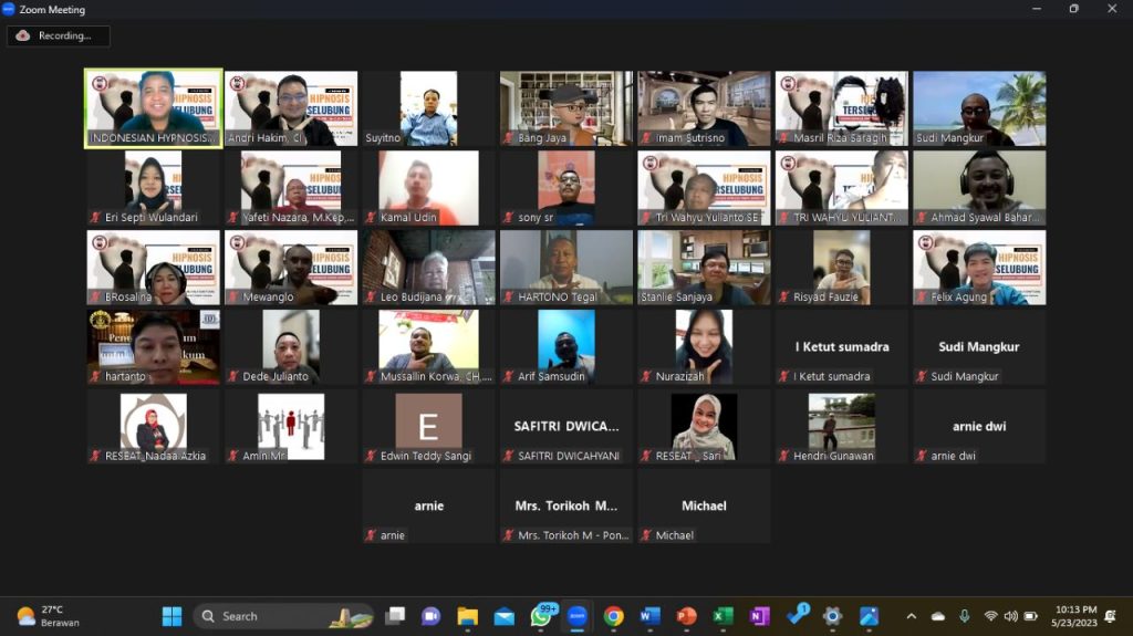 Pelatihan Hipnosis Terselubung, Kelas online, 23 & 25 Mei 2023 | IACT Chapter Indonesia